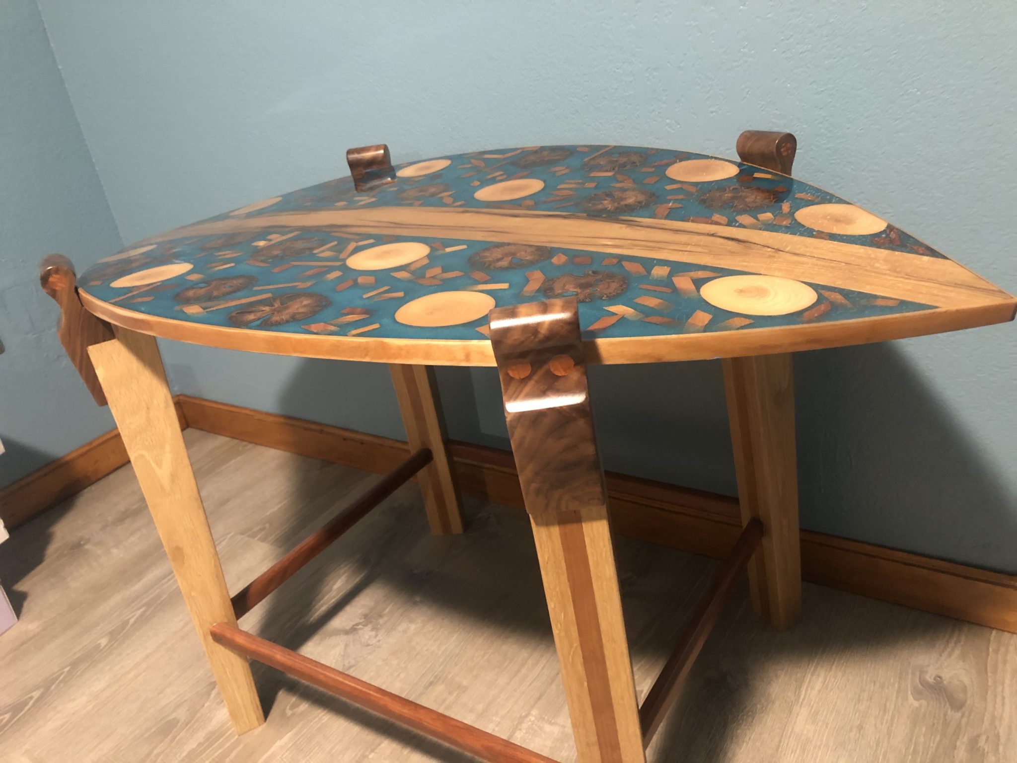 Surf Table - $2,250 - ChrisCraft Woodworking